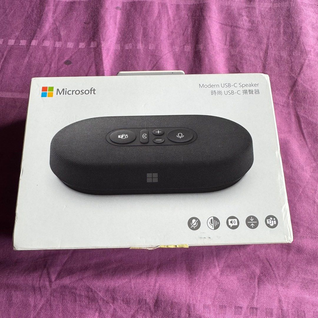 Microsoft USB-C Speaker, Audio, Soundbars, Speakers & Amplifiers on ...