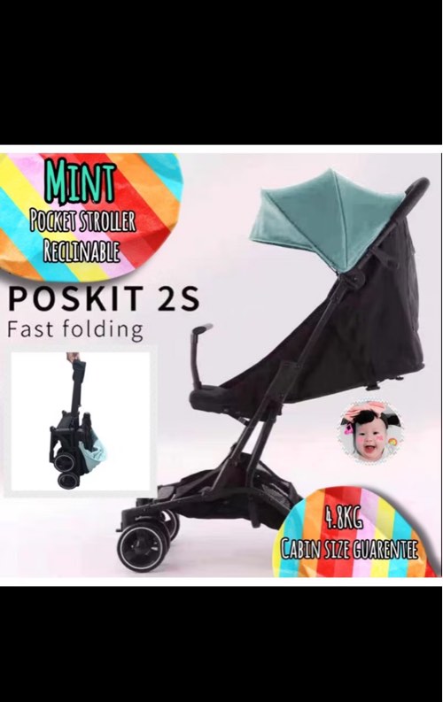 Mini pocket stroller reclinable, Babies & Kids, Going Out, Strollers on ...