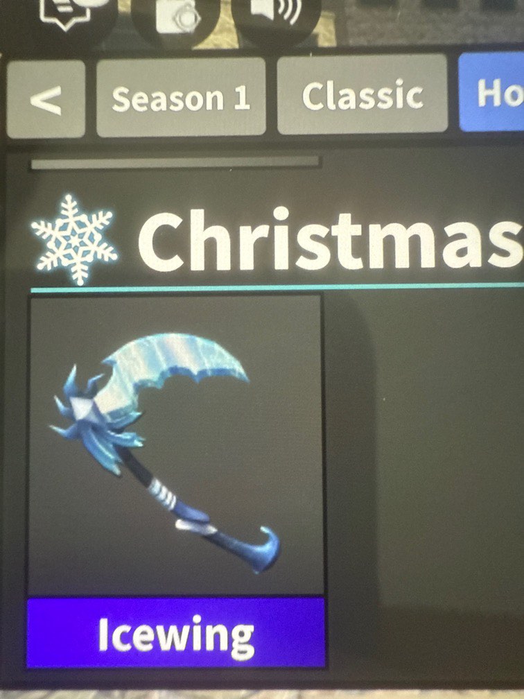 Mm2 ice wing!!, Video Gaming, Gaming Accessories, In-Game Products on ...