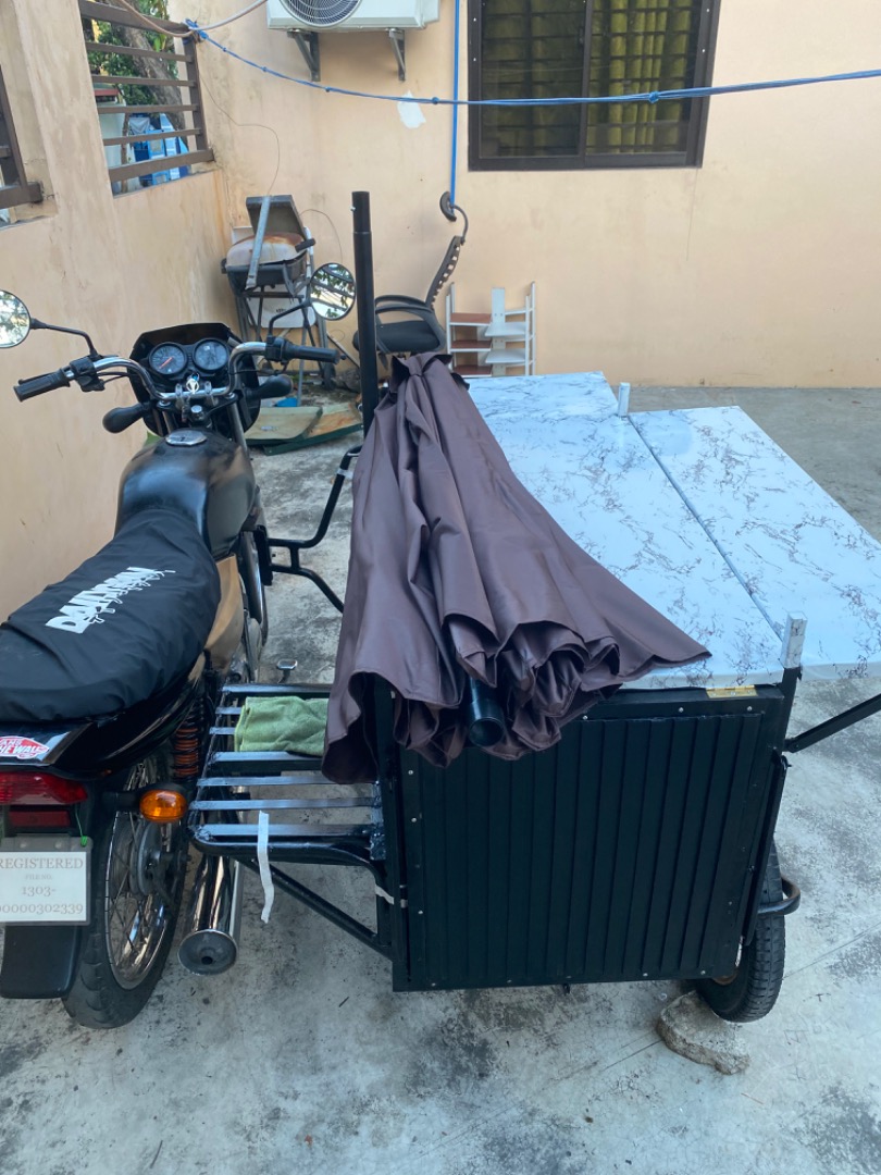 Motorcycle with food cart, Motorbikes, Motorbikes for Sale on Carousell