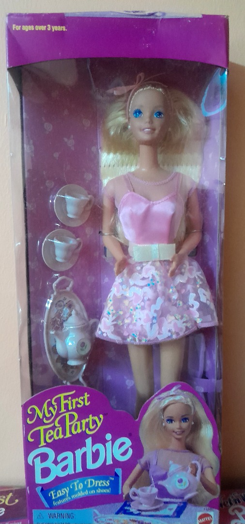 My first tea party Barbie 1995, Hobbies & Toys, Toys & Games on Carousell