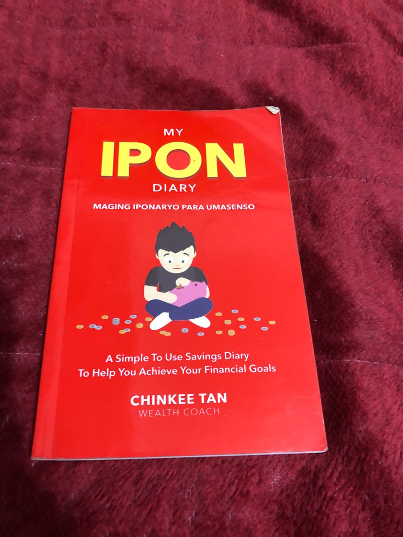 My ipon diary by Chinkee Tan, Hobbies & Toys, Books & Magazines, Children's Books on Carousell