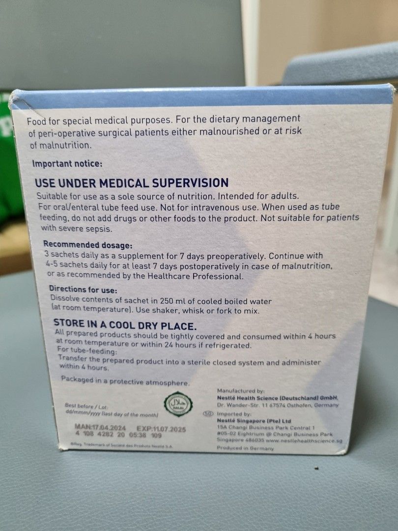 Nestle IMPACT Powder, Health & Nutrition, Health Supplements, Vitamins ...