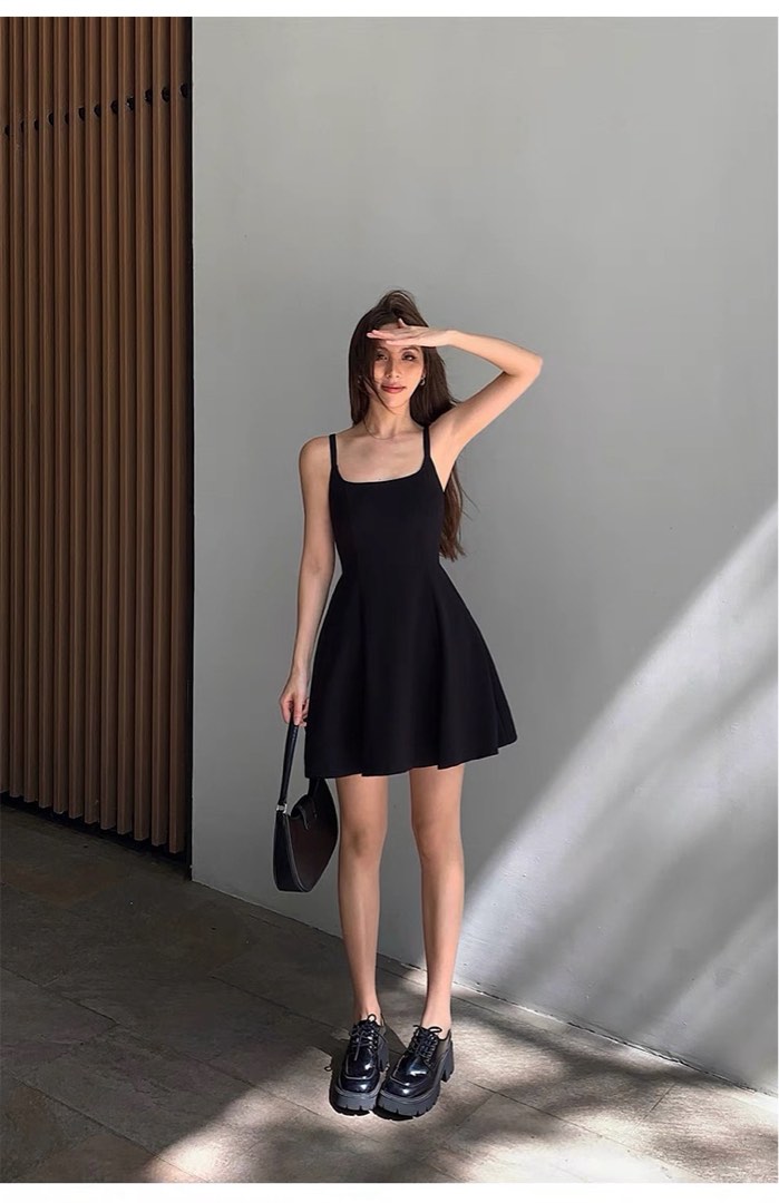 Neva Hu black A-line cocktail dress in S, Women's Fashion, Dresses ...