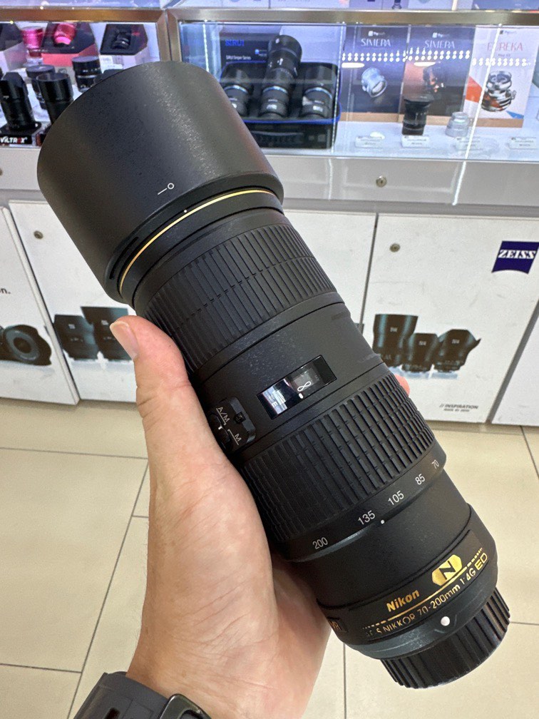Nikon 70-200mm F4 G AFS VR Lens, Photography, Lens & Kits on Carousell