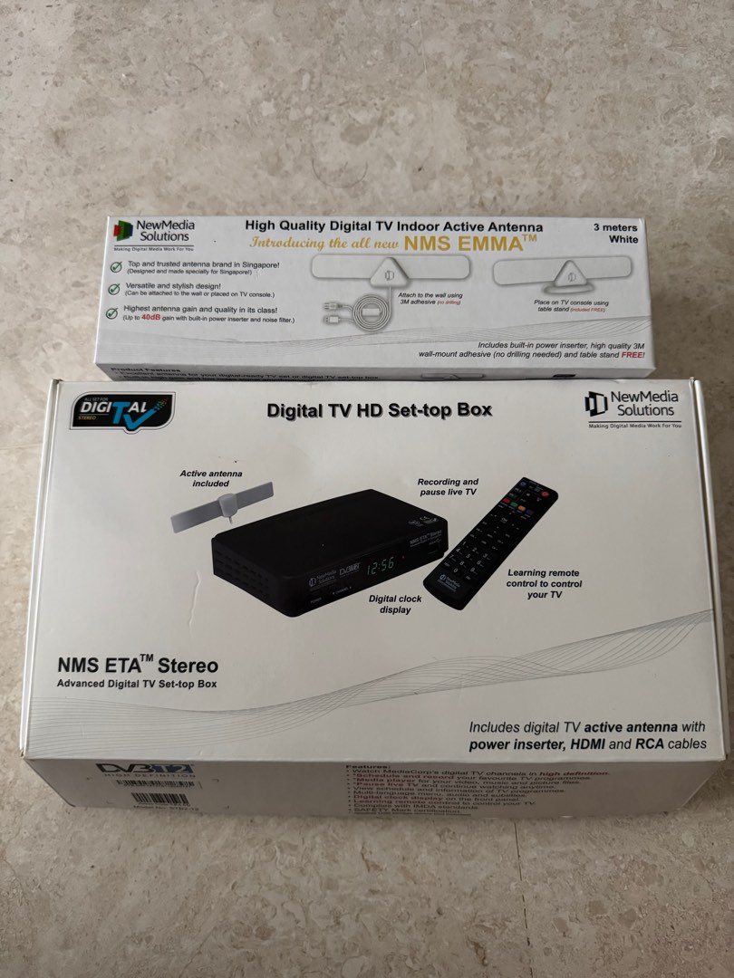 NMS Digital TV HD Set-top Box, TV & Home Appliances, TV & Entertainment, TV Parts & Accessories ...