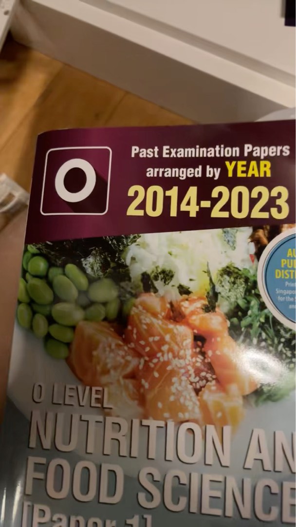 O Level Nutrition & Food Science Textbook 2014-2023, Hobbies & Toys ...