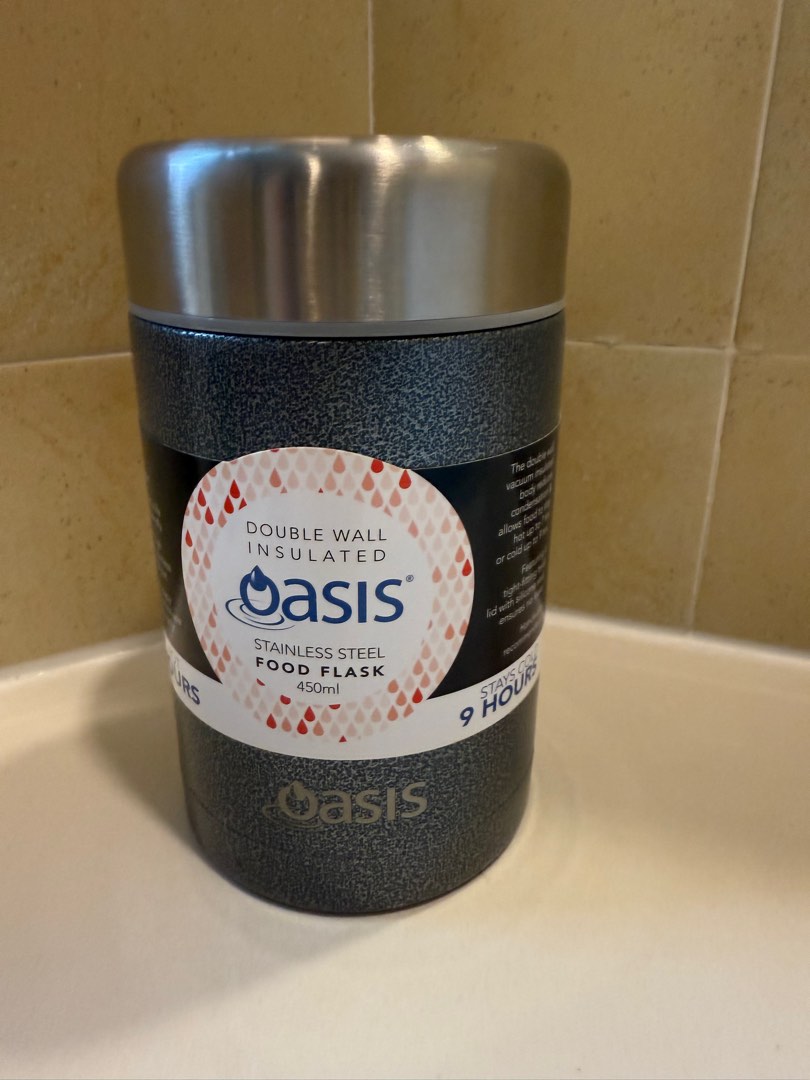 Oasis Insulated Food Flask 450ml, Furniture & Home Living, Kitchenware ...
