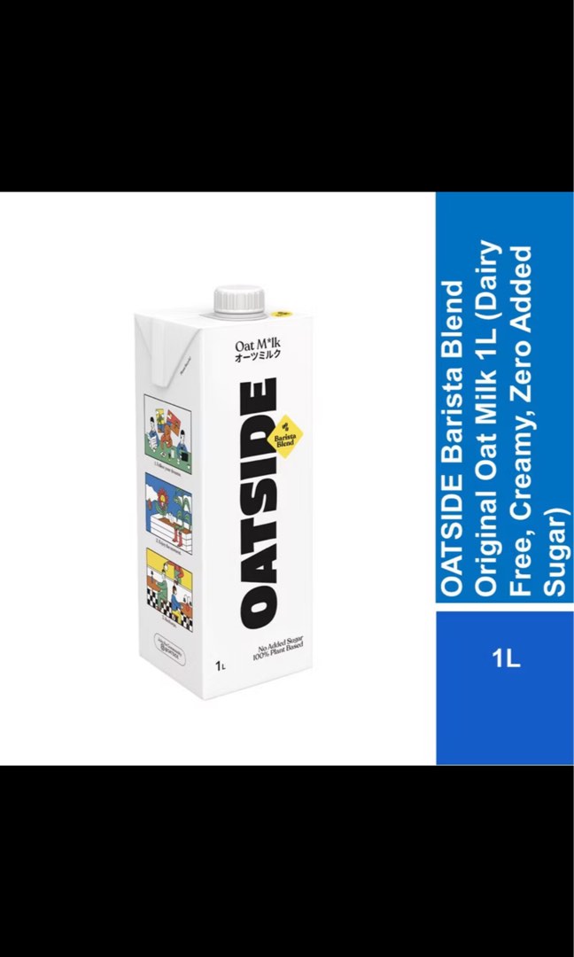 OATSIDE OATMILK BARISTA BLEND 1L, Food & Drinks, Beverages on Carousell