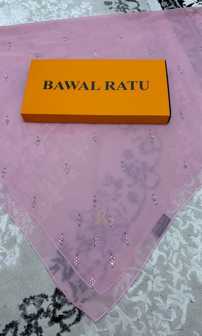 Original Bawal Ratu Colour Soft Pink, Women's Fashion, Muslimah Fashion, Hijabs on Carousell