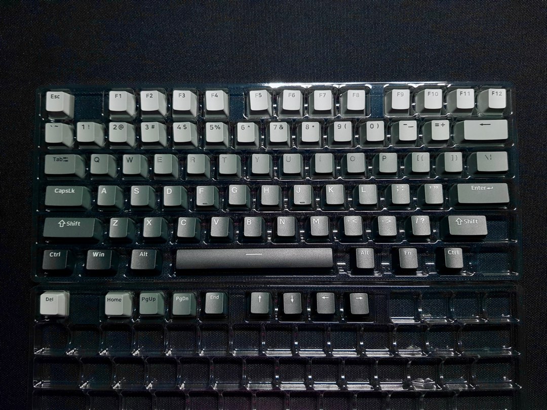 PBT Gradient Keycaps for 65/75% Keyboard, Computers & Tech, Parts ...