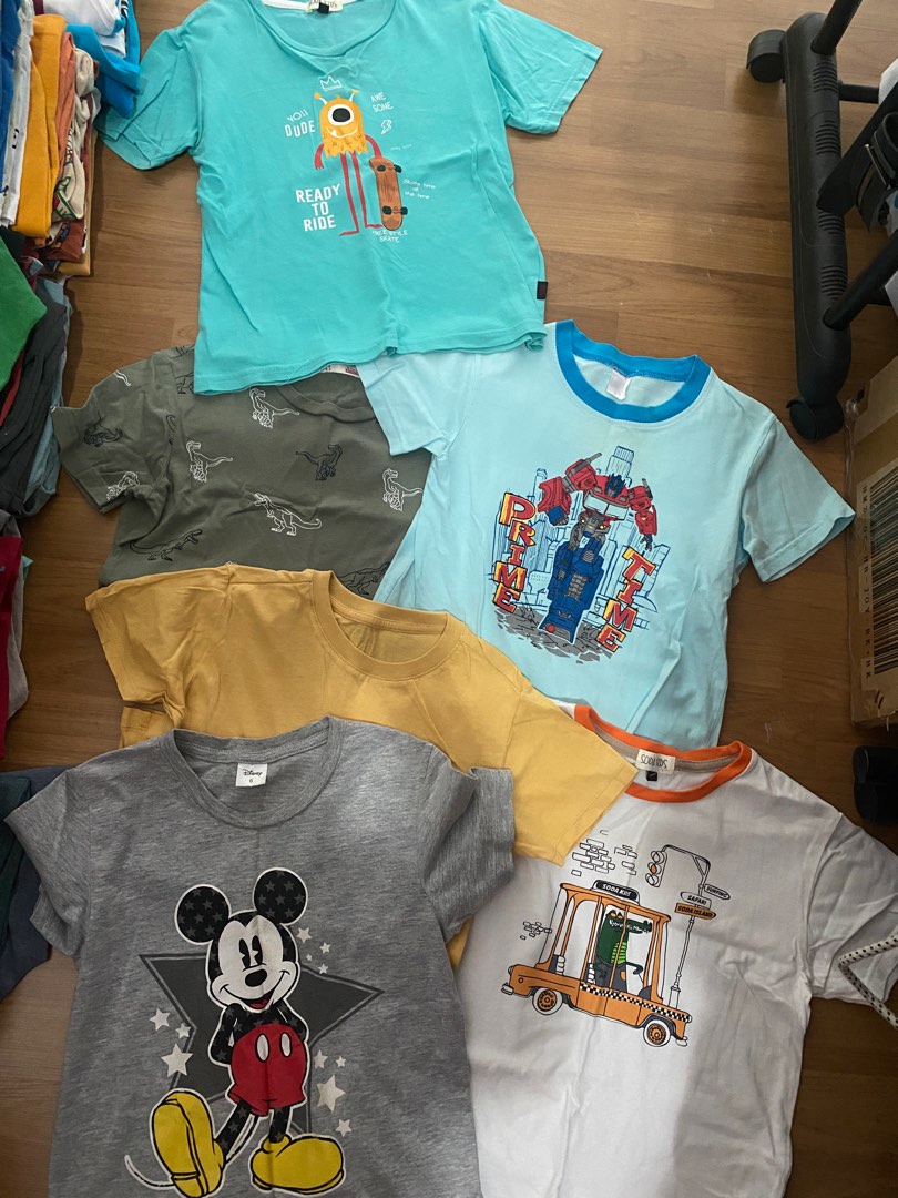 PDi Uniqlo Disney Transformer Soda boy T-shirt, Babies & Kids, Babies ...