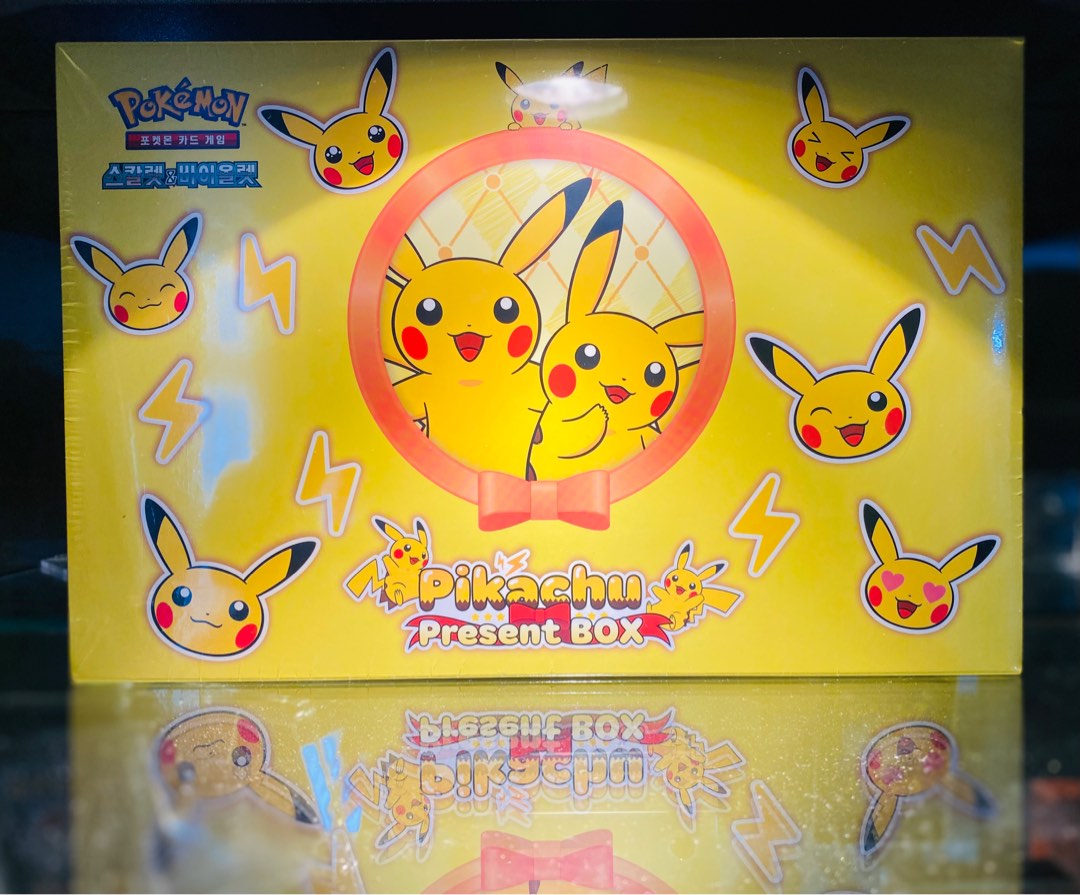 Pokemon pikachu box korean, Hobbies & Toys, Toys & Games on Carousell