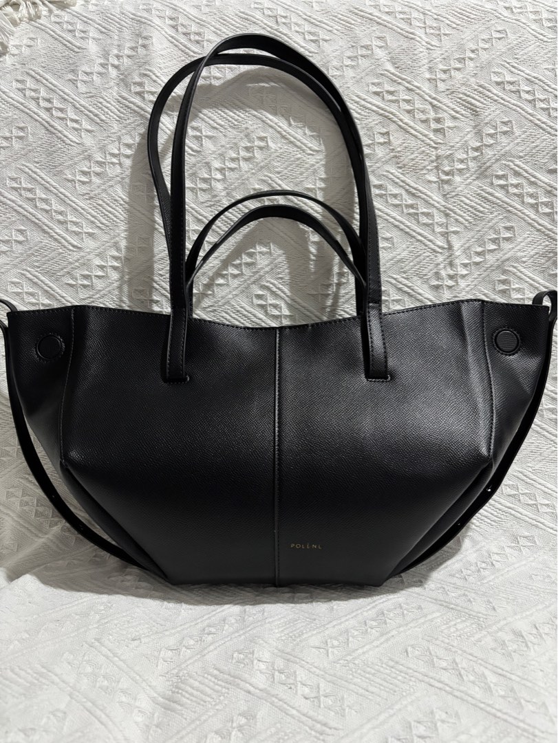 Polene Cyme Bag Hitam, Fesyen Wanita, Tas & Dompet di Carousell