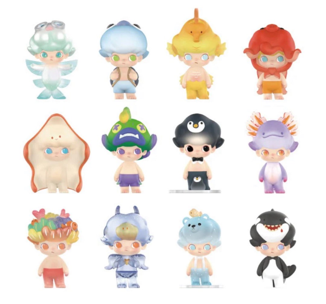POP MART Dimoo Aquarium Series Blind Box- Flying Fish, Hobbies & Toys ...
