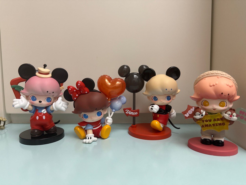 Popmart dimoo Disney, 興趣及遊戲, 玩具 & 遊戲類 - Carousell