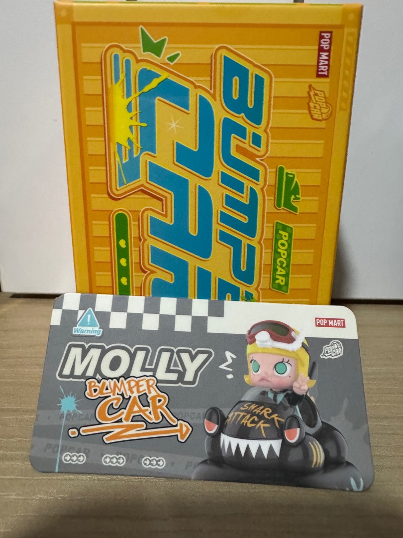 Popmart pop car - bumper car Molly, Hobbies & Toys, Toys & Games on ...