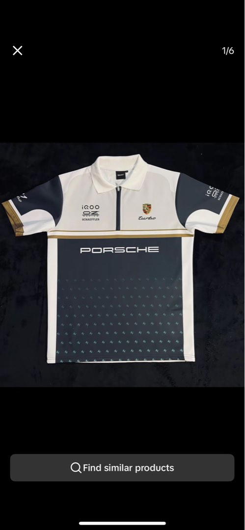 PORSCHE 911 COLLAR ZIP, Men's Fashion, Tops & Sets, Tshirts & Polo ...