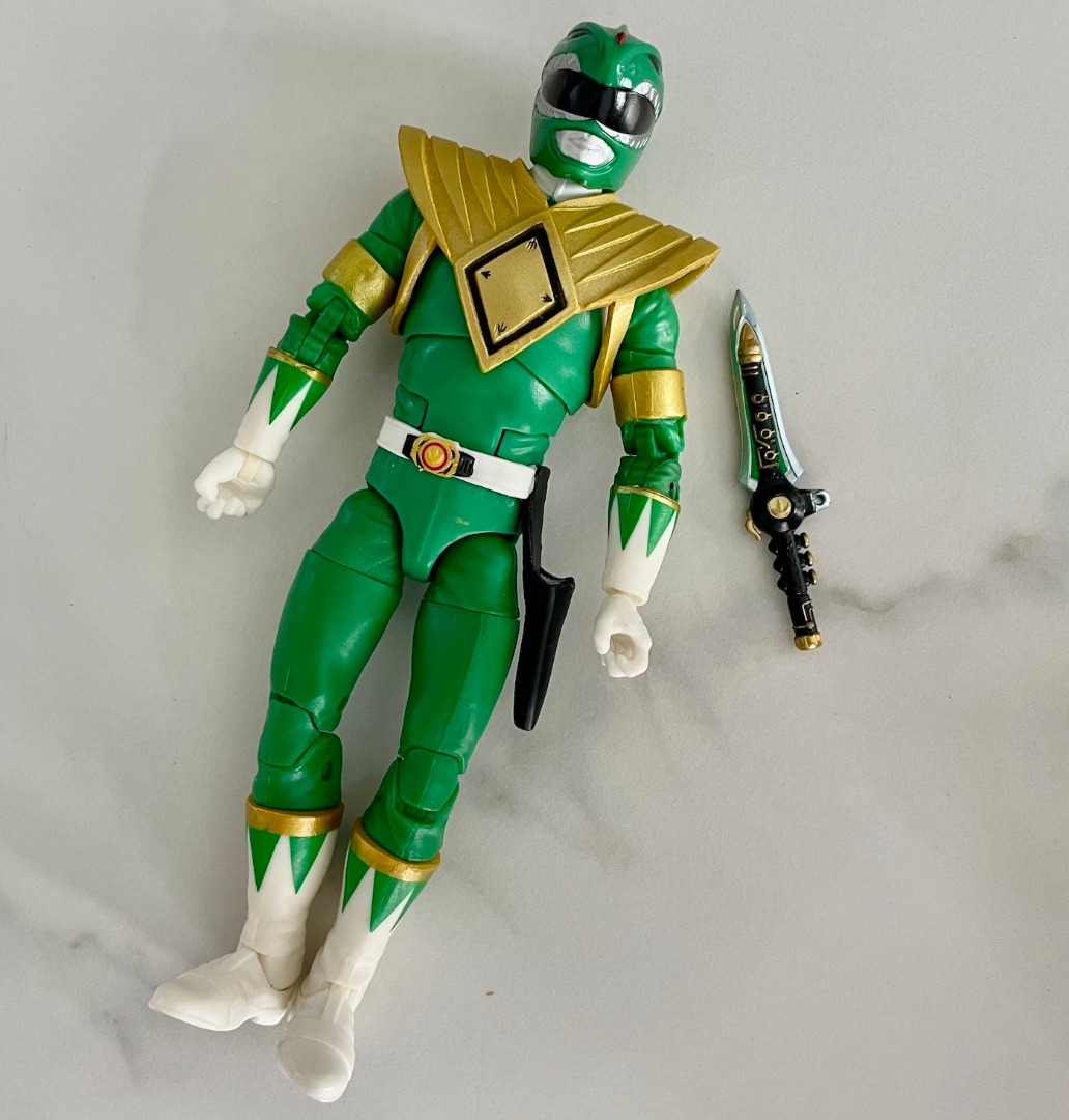 Power Rangers Lightning Collection Green Ranger Hasbro MMPR Zyuranger ...