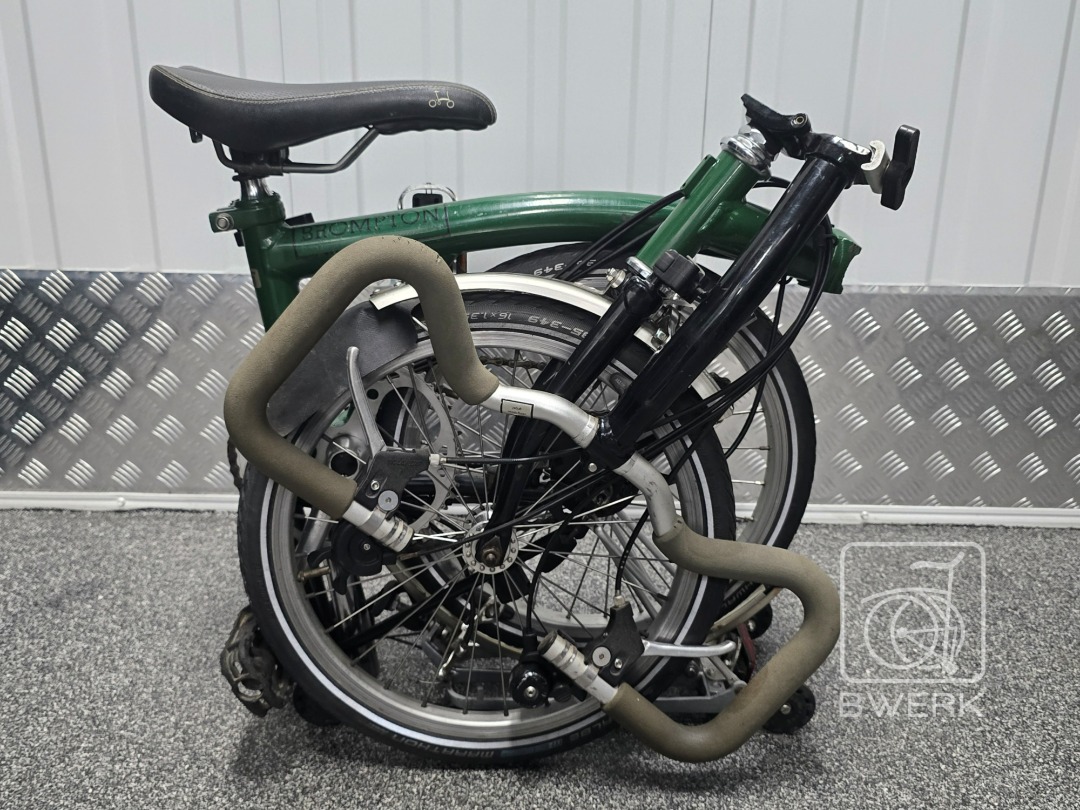 Pre owned Rare Brompton Original P Bar P6R Black and Green 2009 ...