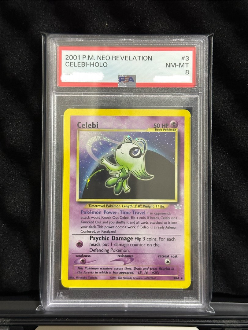 PSA 8 Celebi 3 Pokemon Neo Revelation Vintage, Hobbies & Toys, Toys ...