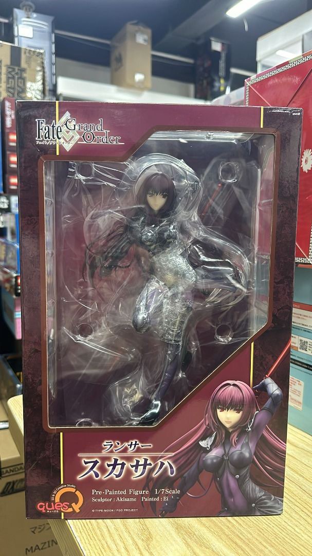 QuesQ Scathach fgo scale figure 1/7, Hobbies & Toys, Toys & Games on ...