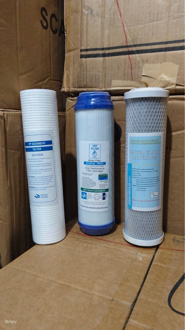 REPLACEMENT FILTER FOR 3 STAGES WATER PURIFIER, Furniture & Home Living ...