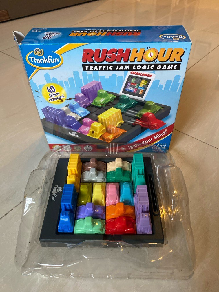 Rush Hour Traffic Jam Logic Game, Hobbies & Toys, Toys & Games on Carousell