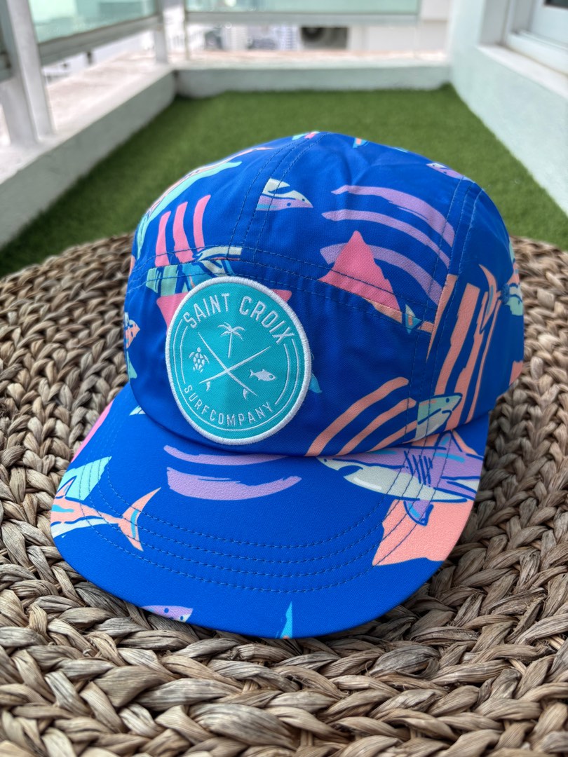 Sample cap blue Surfer 5panel, Men's Fashion, Watches & Accessories ...
