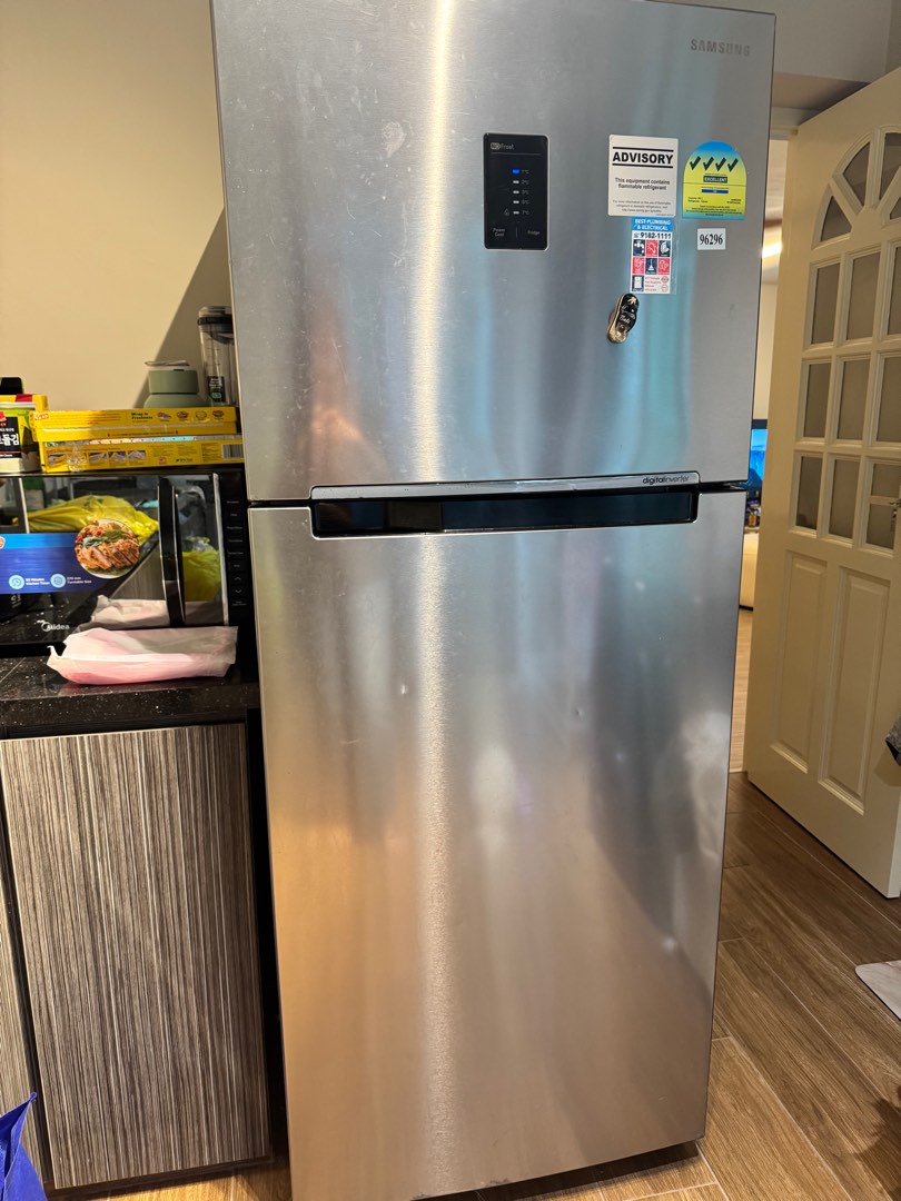 Samsung 2 door Fridge, Garage Sale on Carousell