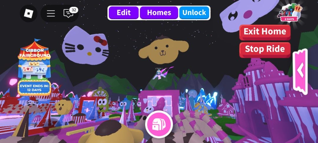 Sanrio Theme Park Wonderland Racetrack House Custom Made Roblox Adopt ...