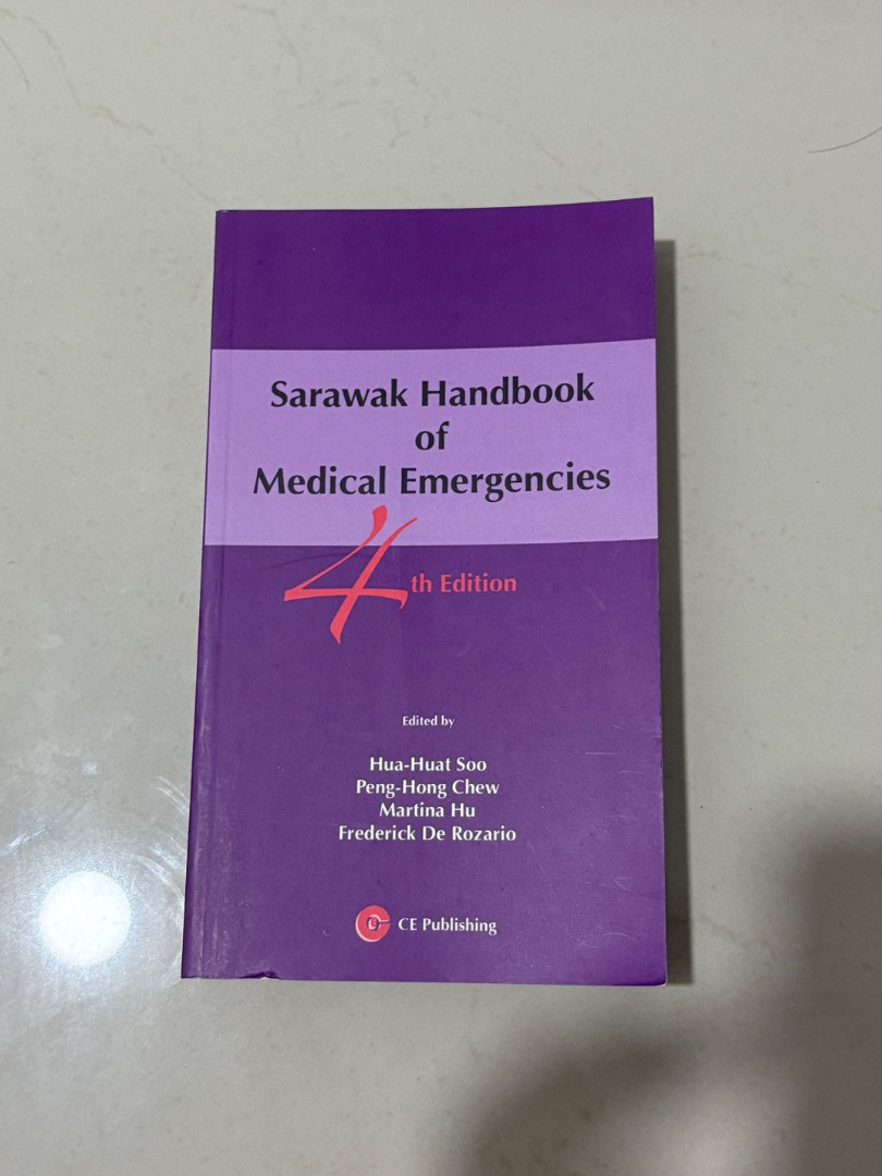 Sarawak Handbook of Medical Emergencies 4th Edition (20th Anniversary ...