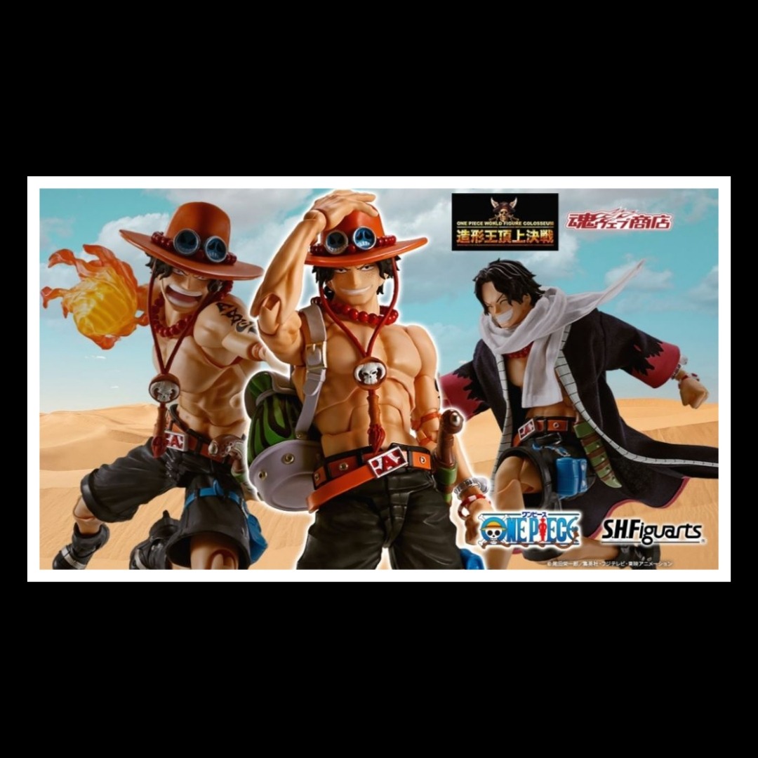 SHF S.H.Figuarts One Piece Portgas D. Ace -Fire Fist-, Hobbies & Toys ...