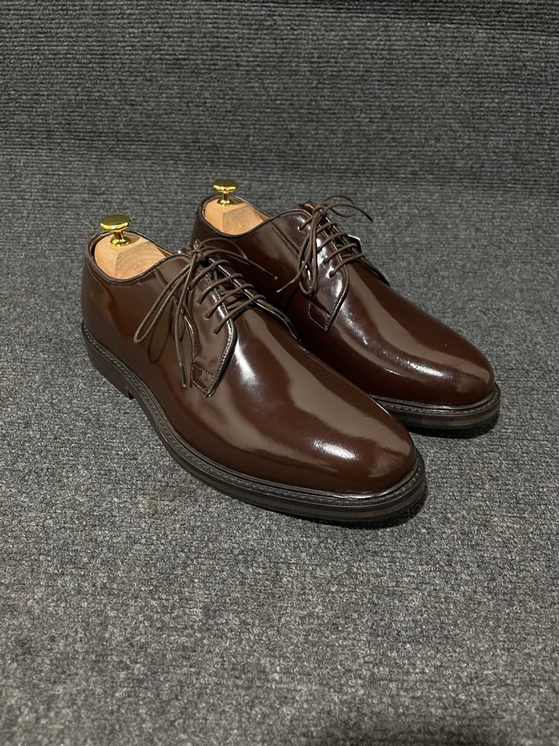 SHOOPEN x KKANG CHOCO BROWN DERBY, Men's Fashion, Footwear, Dress Shoes on Carousell