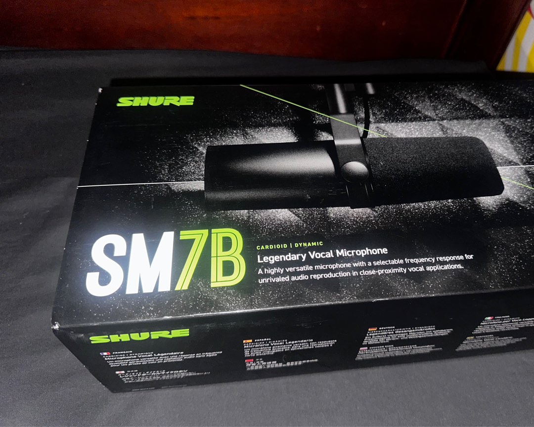 Shure SM7b (Michael Jackson Thriller Mic) NEW GEN, Audio, Microphones ...