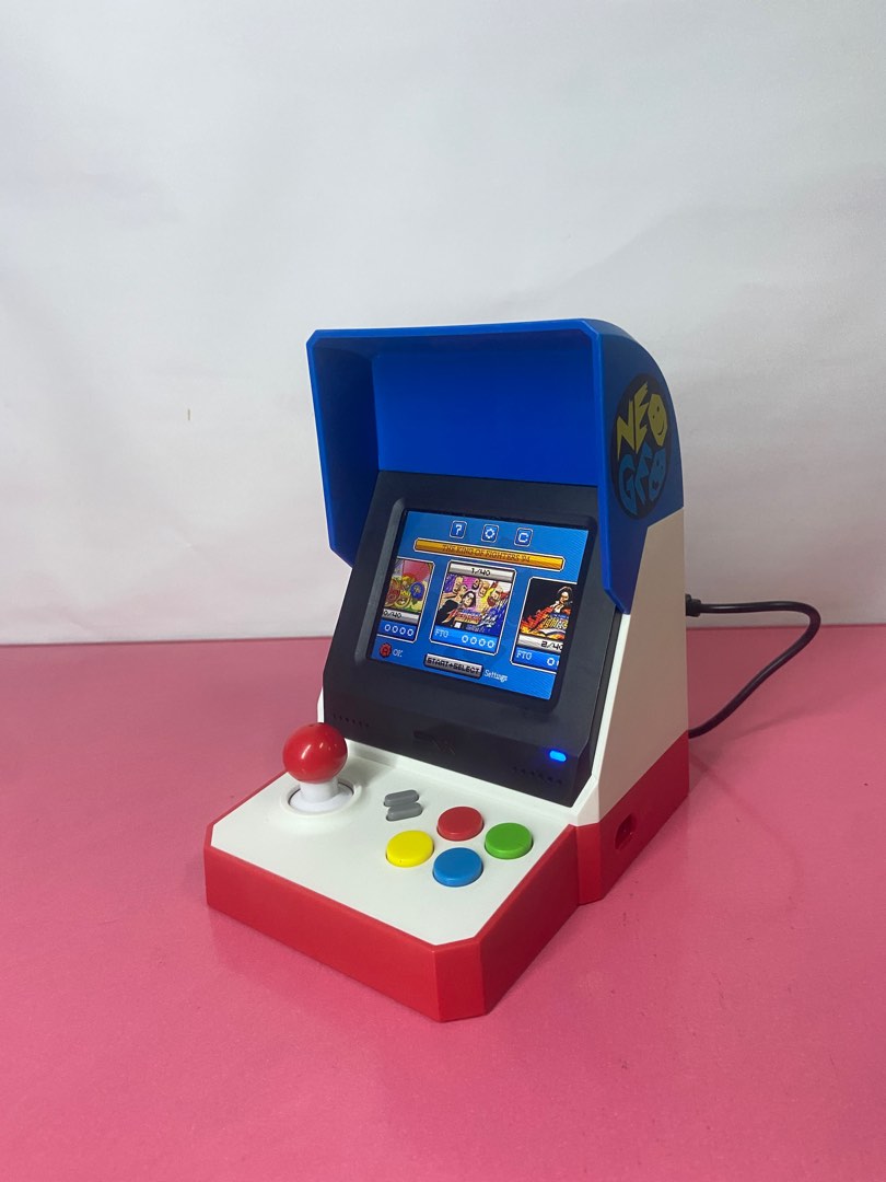 snk neogeo mini arcade machine (40 Pre-Loaded Classic SNK Games), Video ...