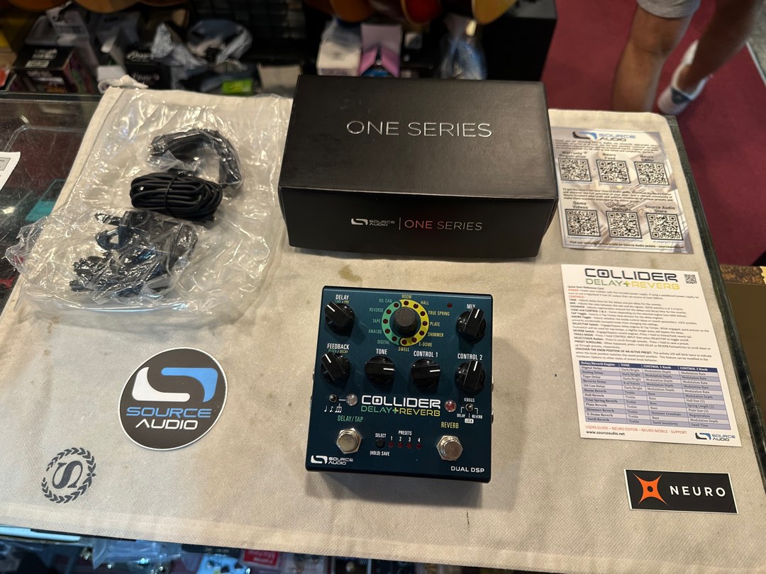 Source Audio One Series Collider Delay + Reverb Pedal, Hobbies & Toys ...