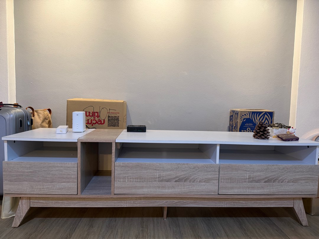 Sturdy TV Console, Furniture & Home Living, Furniture, TV Consoles ...