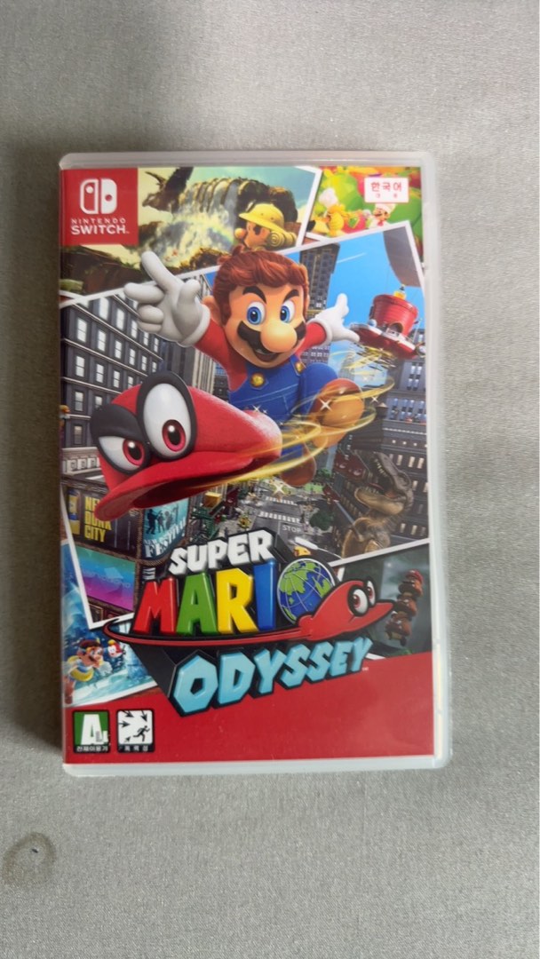 Super Mario Odyssey Nintendo Switch Game, Video Gaming, Video Game ...