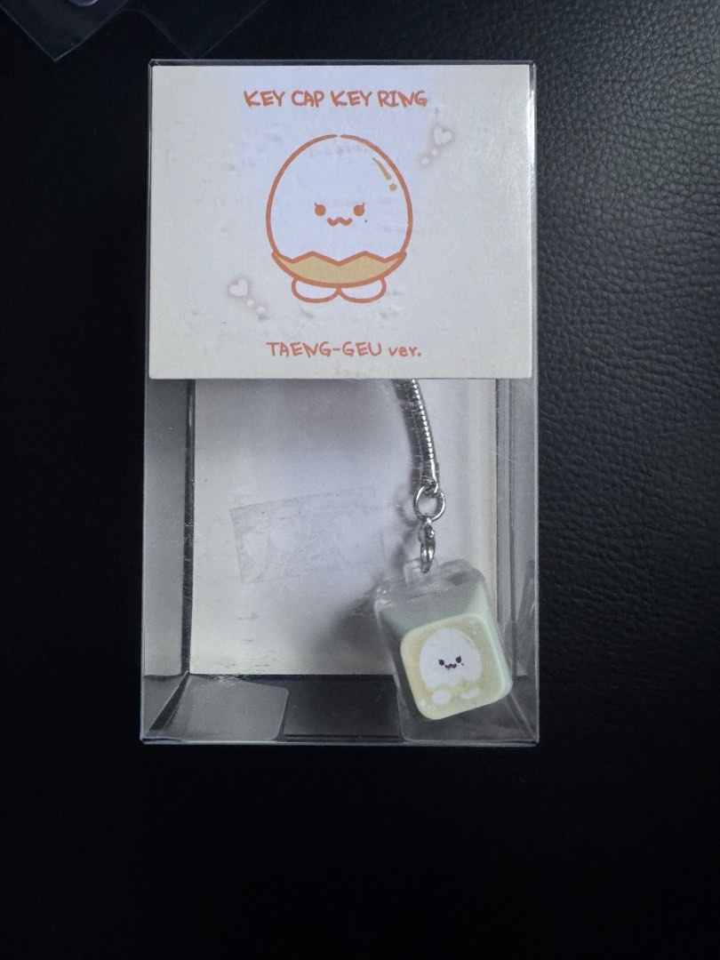 Taeyeon the tense MD - key cap ring (taengeu ver), Hobbies & Toys ...