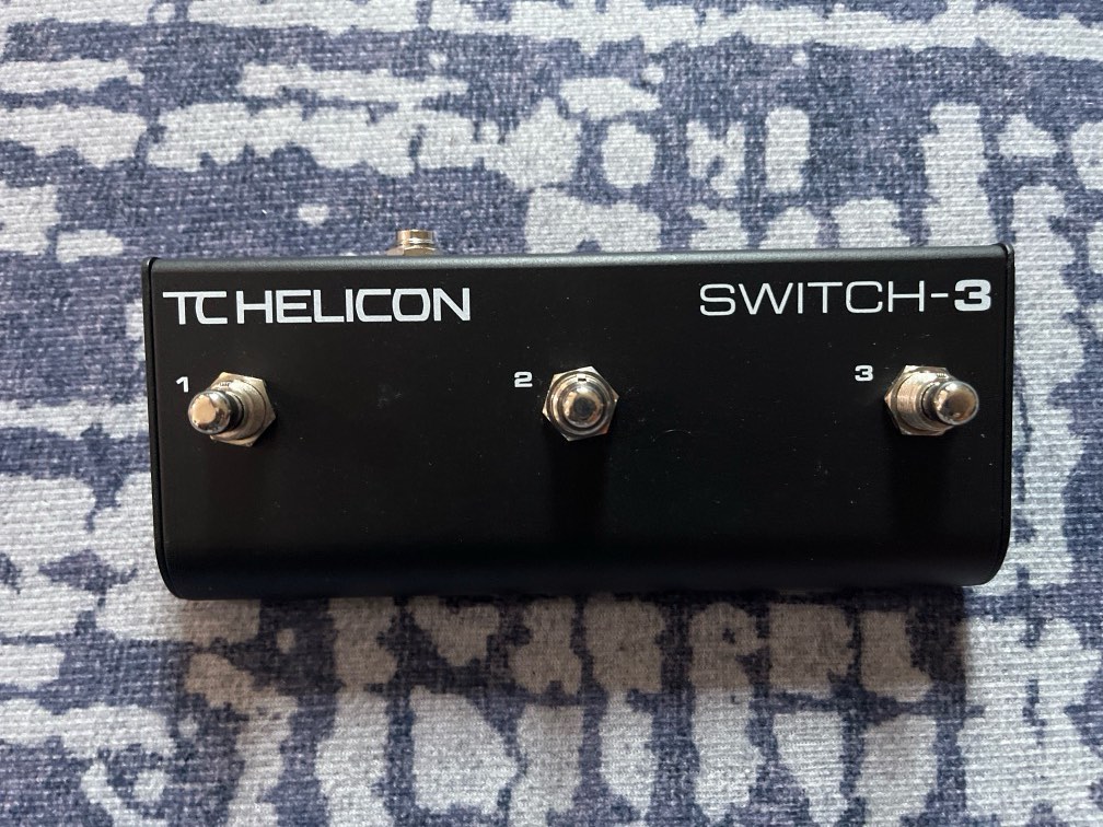TC Helicon Switch 3 Footswitch, Hobbies & Toys, Music & Media, Musical ...