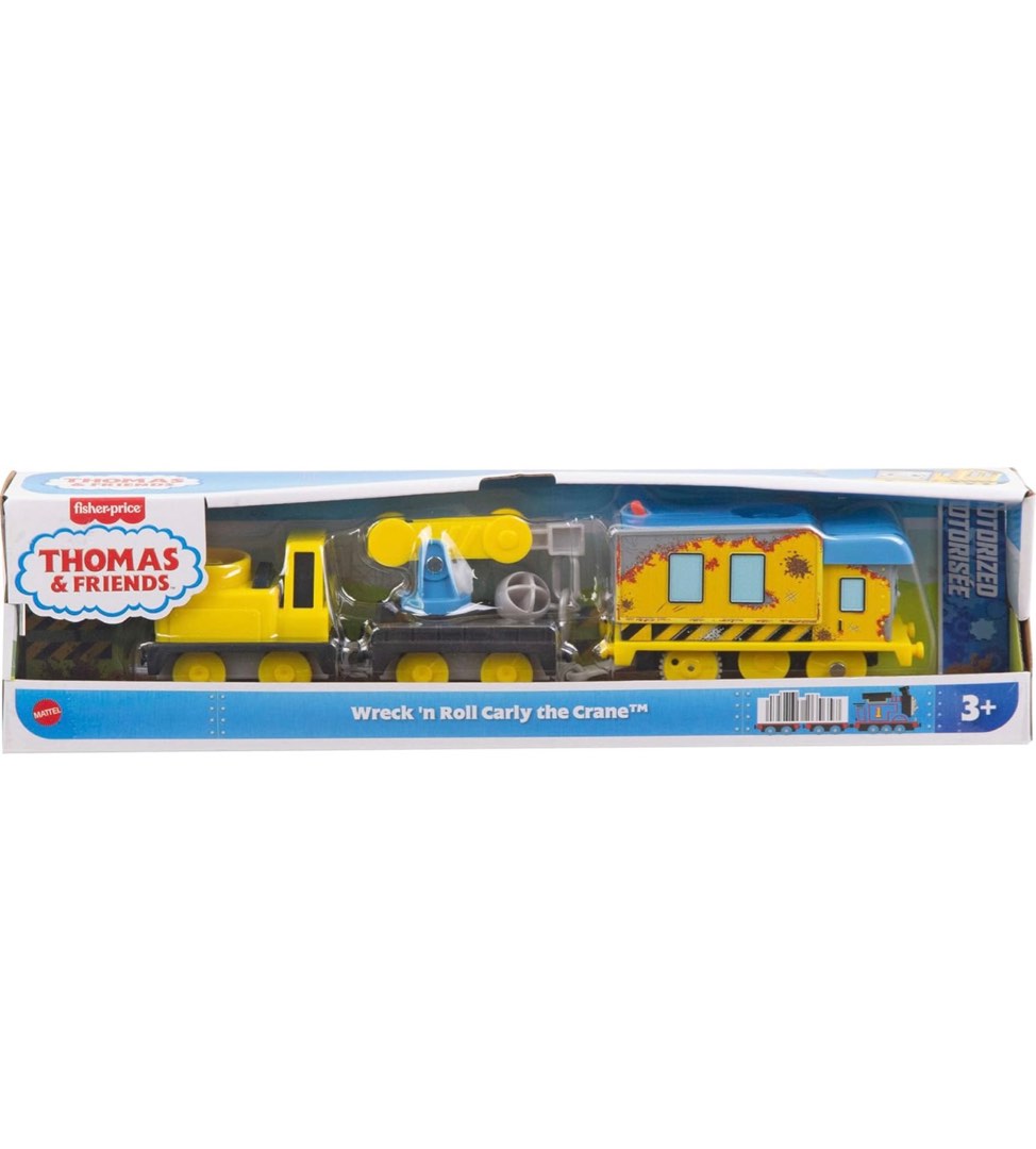 Thomas & Friends Trackmaster Wreck ‘N Roll Carly The Crane 電動火車, 興趣及遊戲 ...