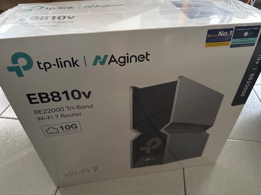 TP-link EB810V WiFi 7 router, Computers & Tech, Parts & Accessories ...