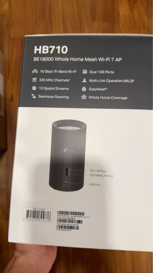 TP-Link Archer HB710 Wi-Fi 7 Router, Computers & Tech, Parts ...