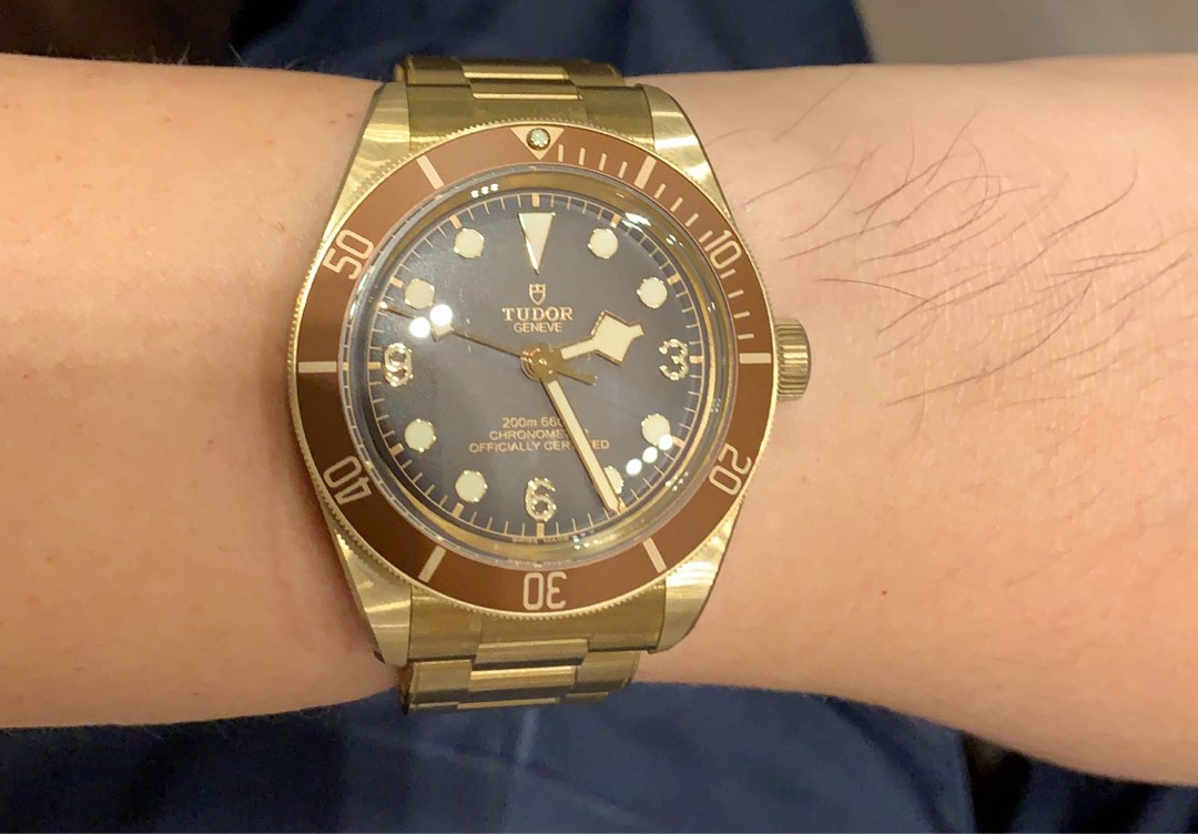 Tudor BB58 black Bay Bronze, Luxury, Watches on Carousell