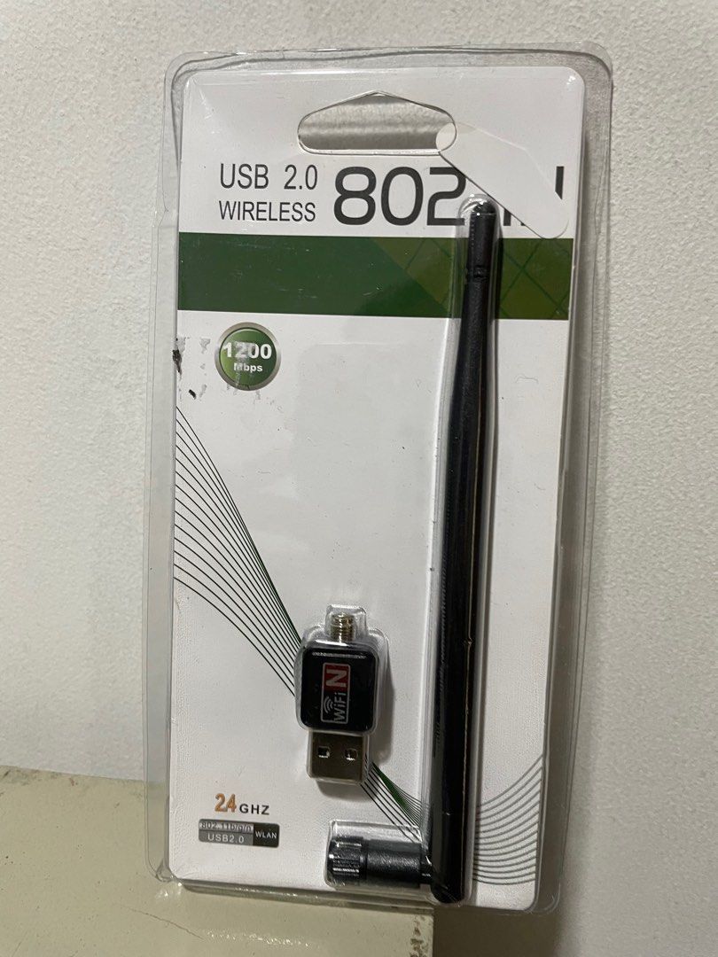 USB Wifi Mini Wireless 150Mbps 802.IIn Dongle Adaptor ANTENNA CD drive, Elektronik, Lainnya di ...