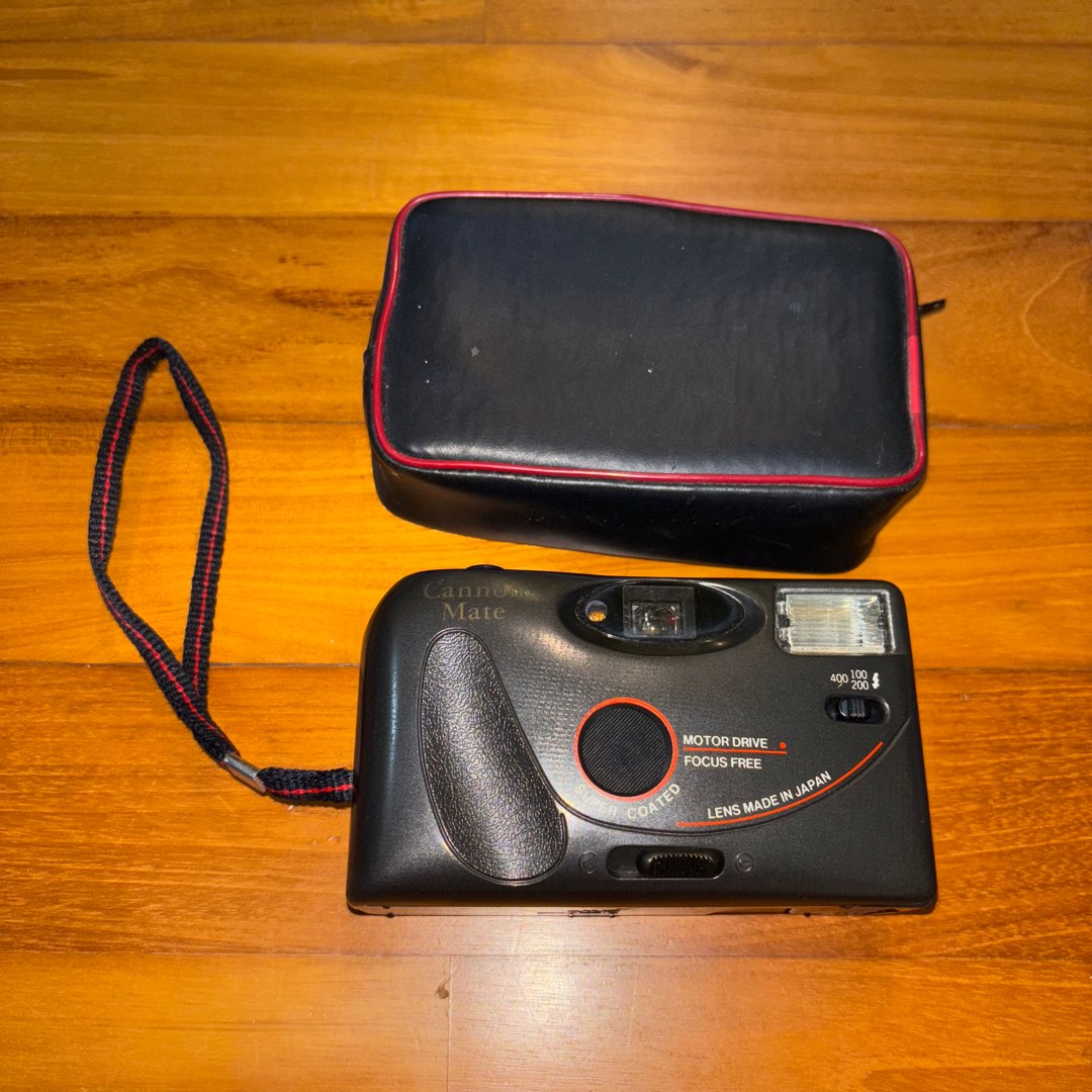Vintage Cannon Mate RT-500 Film Camera, Photography, Cameras on Carousell
