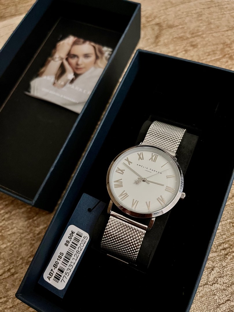 Women's watch Amelia Parker Grand Blanc Mesh, Men's Fashion, Watches ...