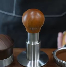 Wooden handle Impact tamper (not force tamper), TV & Home Appliances ...