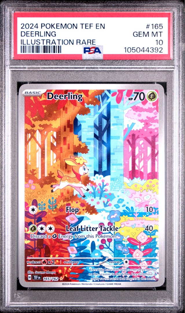 [WTB/WTT] PSA 10 2024 POKEMON TEF EN-TEMPORAL FORCES #165 DEERLING ...